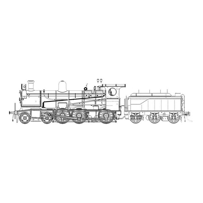 IOS-32A6 3307 (SOLD OUT) - Ixion Model Railways